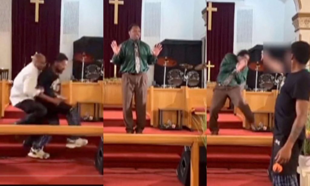 Church Members Flees To Rescue As Man Points Gun And Shots At Pastor ...