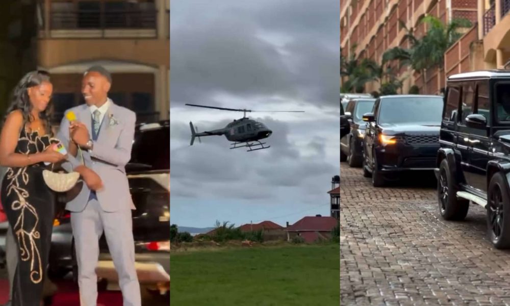 Rich kids storms school Prom in Helicopter, Range rover, Benz and money ...
