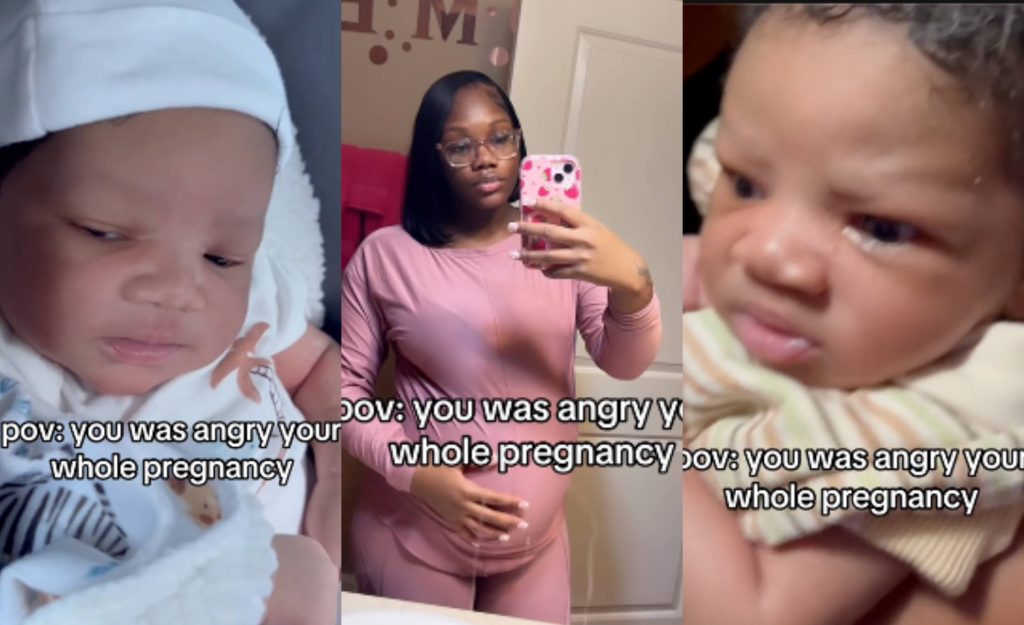 Woman Who Was Always Angry During Pregnancy Shares Her Baby's Reaction ...