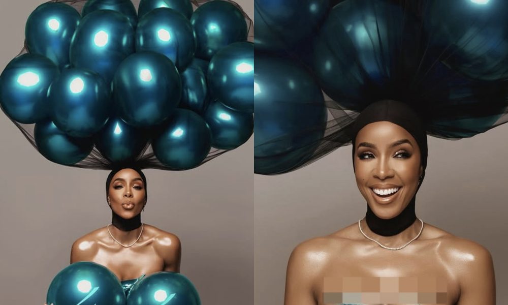 Kelly Rowland Shines In Green Themed Outfit As She Celebrates Her 44th kelly-rowland-shines-in-green-themed-outfit-as-she-celebrates-her-44th