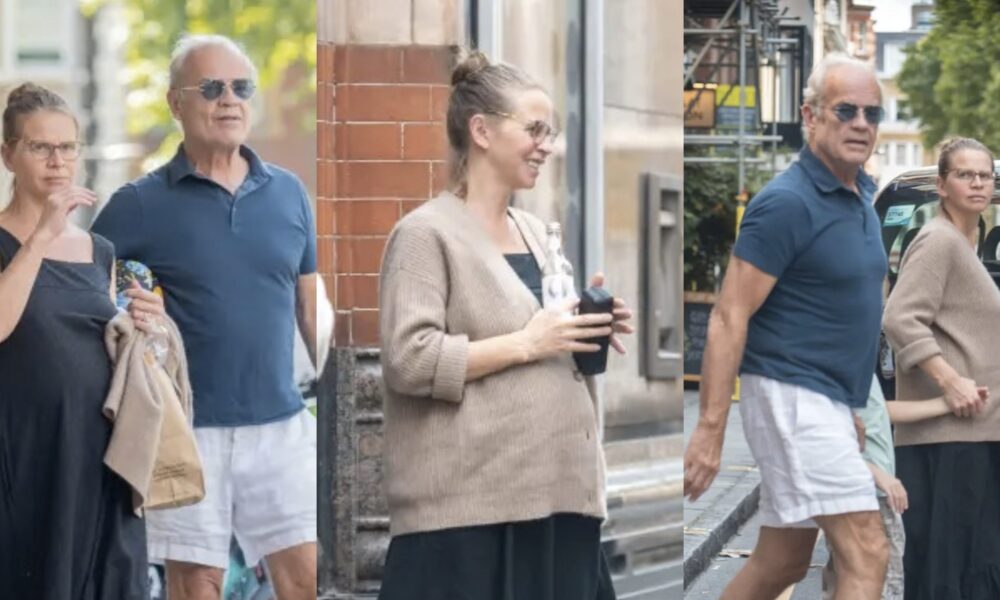 Kelsey Grammer And Wife Kayte Step Out In London, Shows Off Pregnancy ...