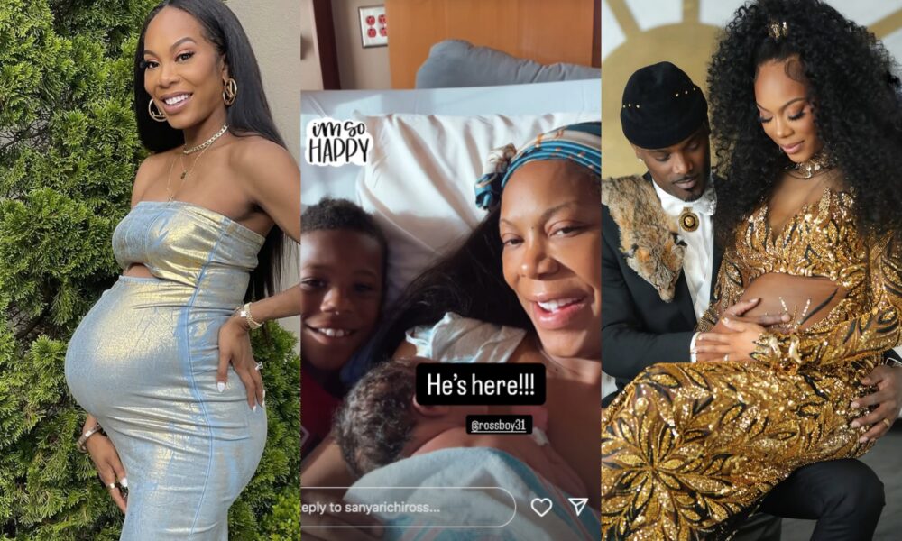 Retired American Sprinter Sanya Richards-Ross And Husband Aaron Ross ...