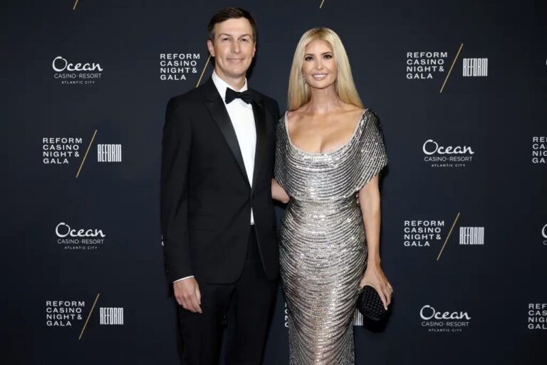Ivanka Trump Shines In Silver Couture At REFORM Alliance Casino Night ...