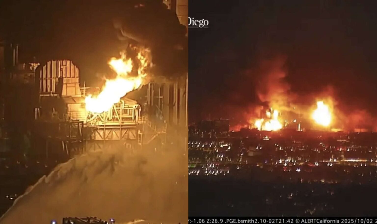 Massive Fire Erupts At Chevron Oil Refinery In El Segundo, Los Angeles – Elizabethblog