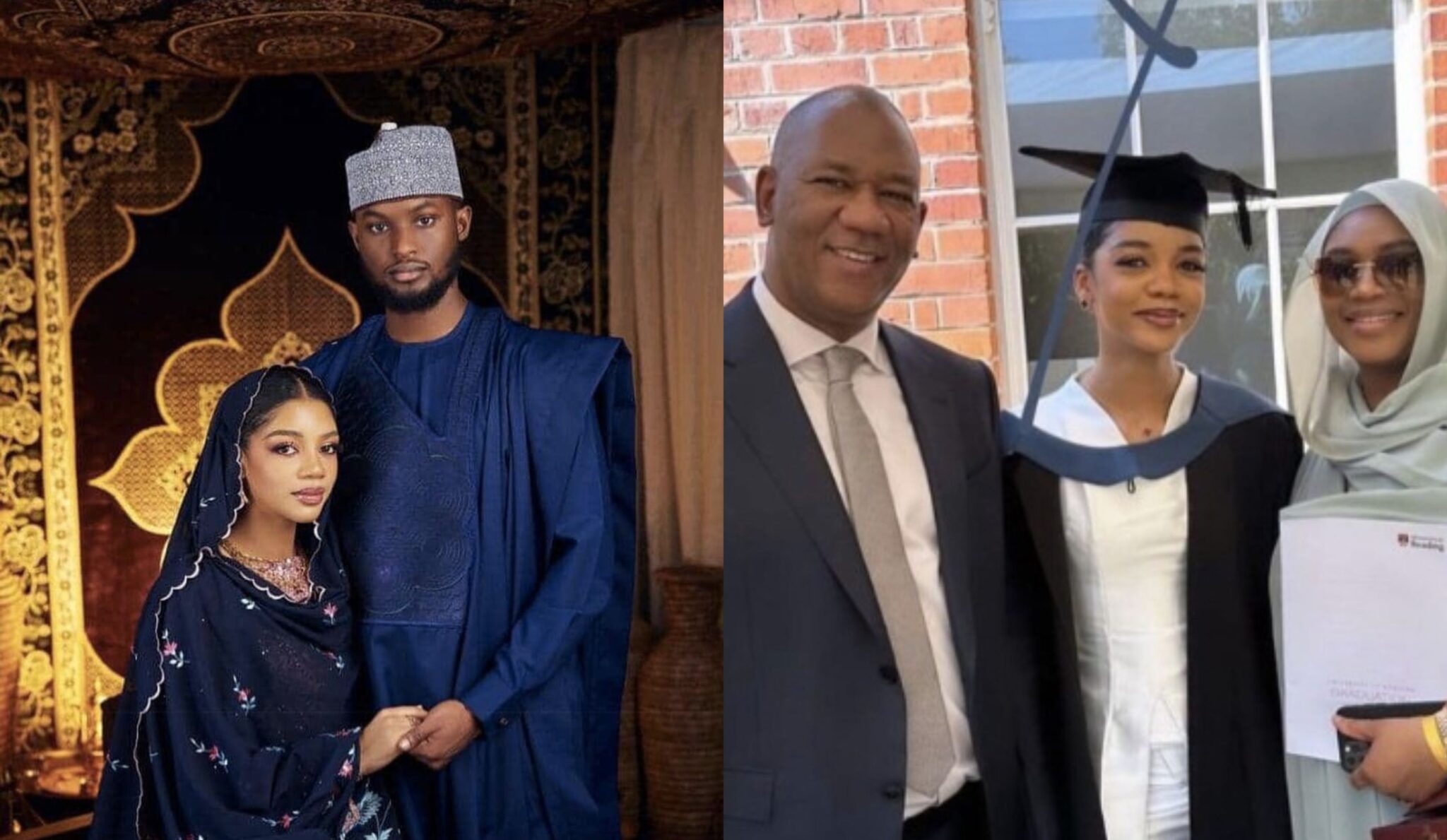 Tansim, Daughter Of Yusuf Datti Baba-Ahmed, Marries Sani Dangote Jr. In ...