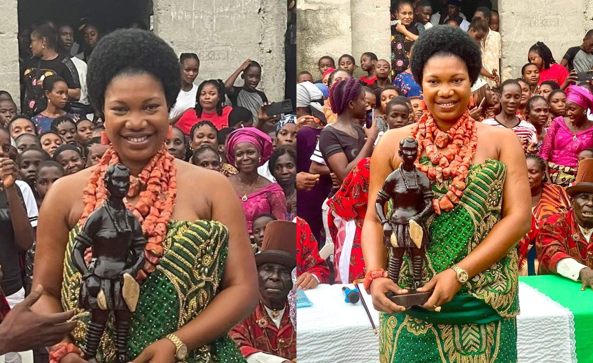 Nigerian Woman, Laura Iyama, Crowned Virgin Of The Year 2025 ...